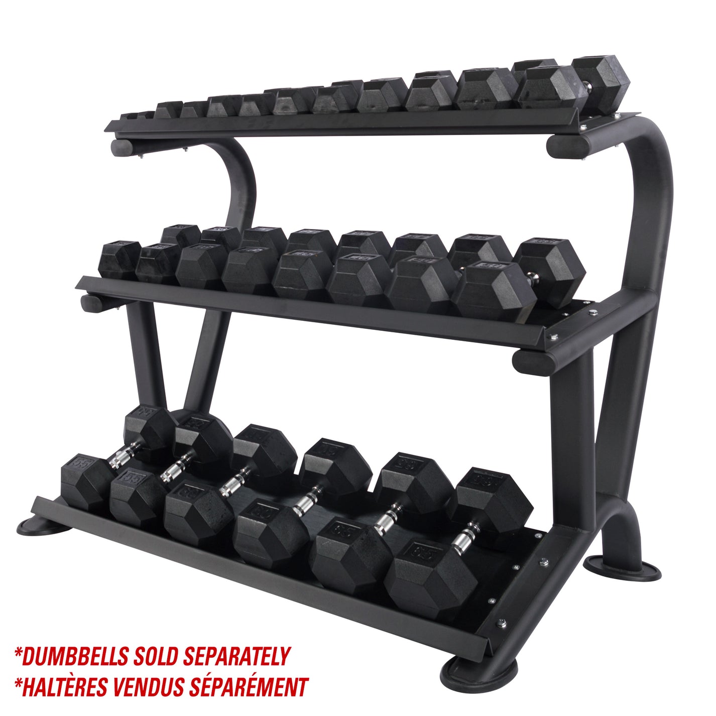 ATOP Sports Dumbbell Rack, 3 Tier, Deluxe – Fitness Depot