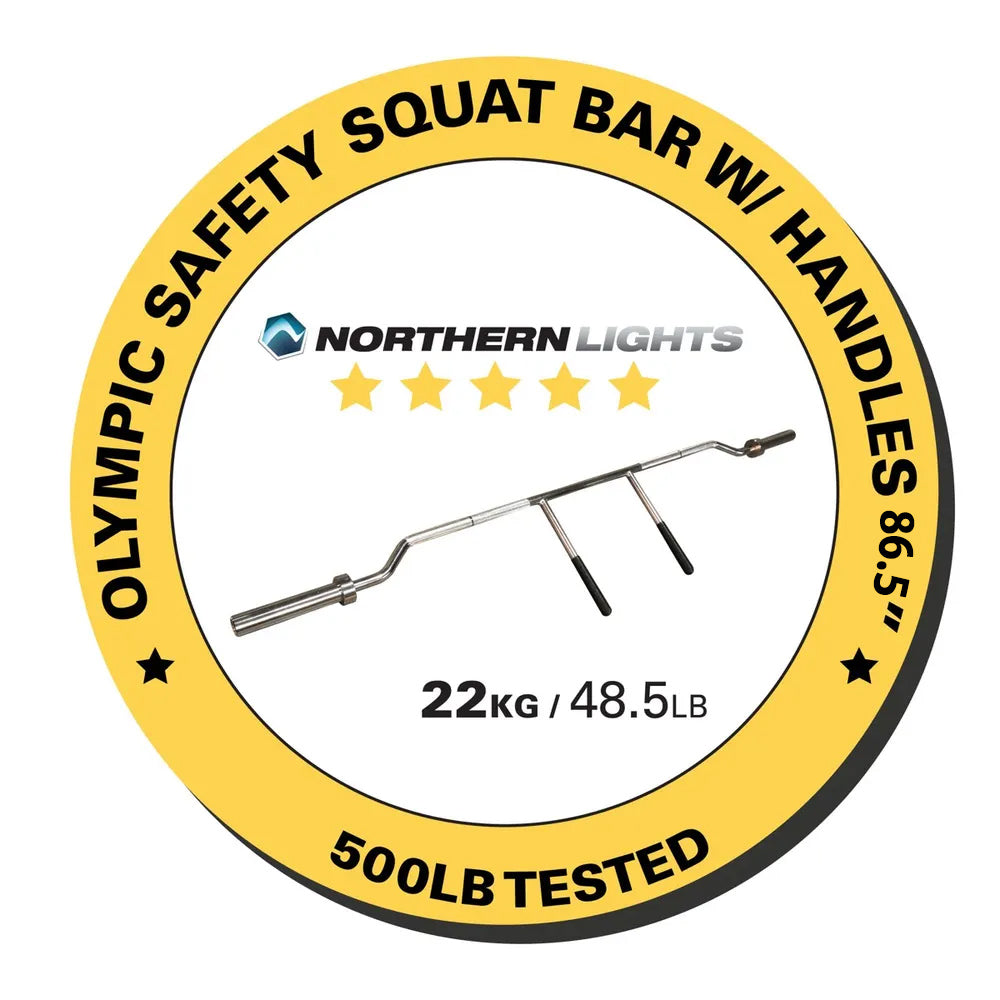 Olympic Safety Squat Bar with Handles – Fitness Depot