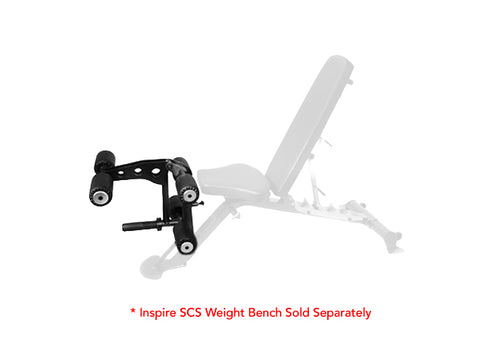 Inspire Fitness Leg Extension/Curl Attachment for FT2 Bench, Black ...